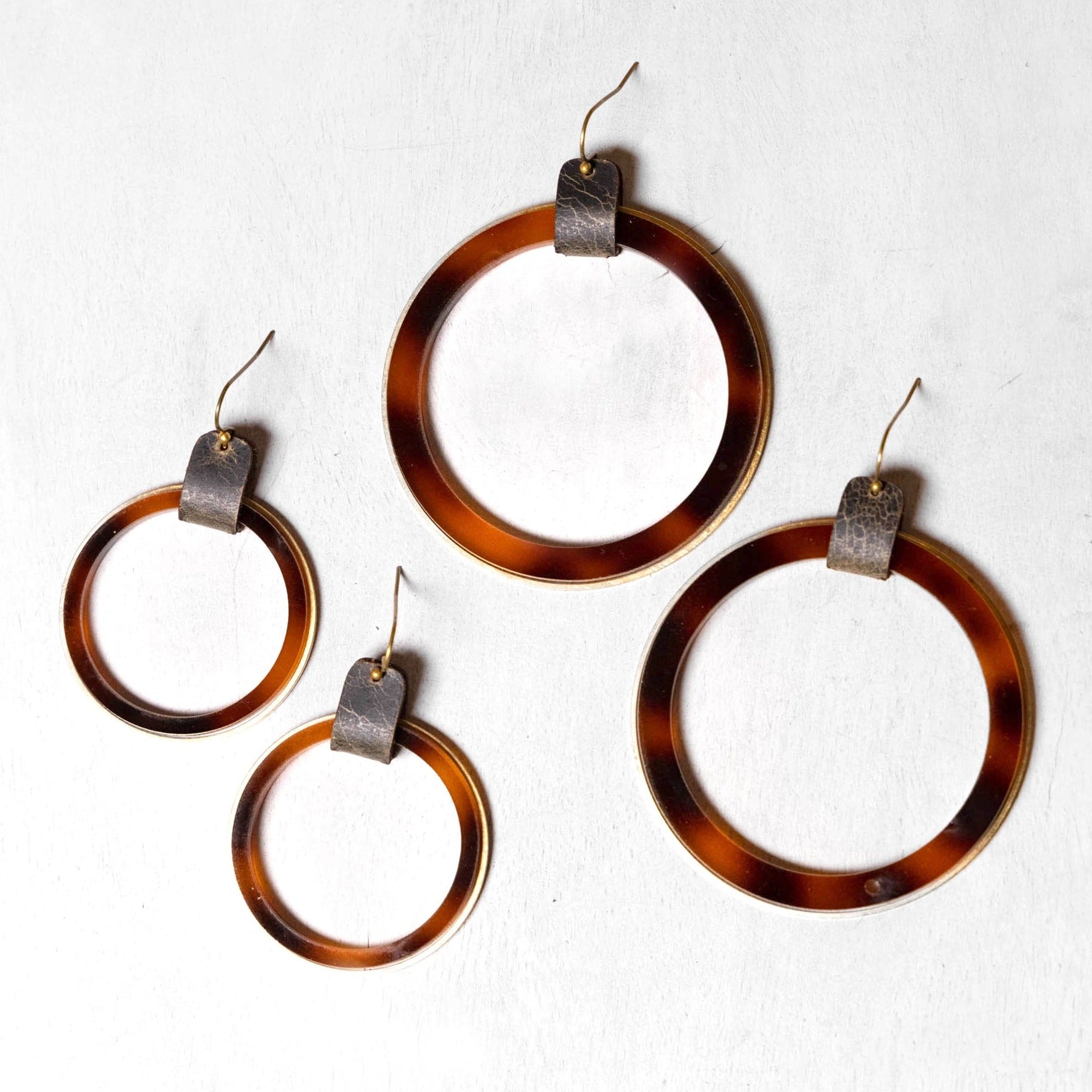 Boho Hoop in Tortoise – Sunward